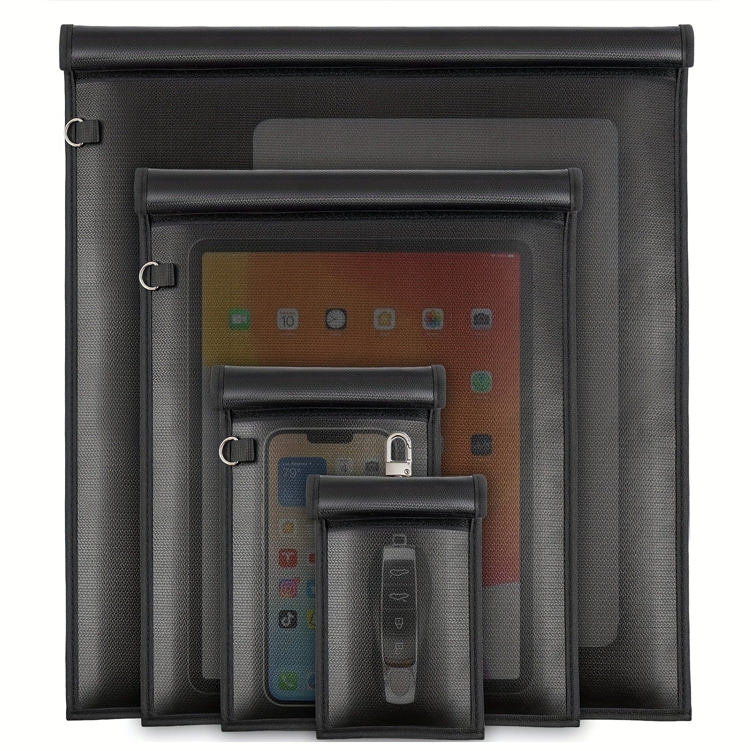 Faraday Bags: RFID/Fireproof Protection (4 Pack)– The Casio Shop